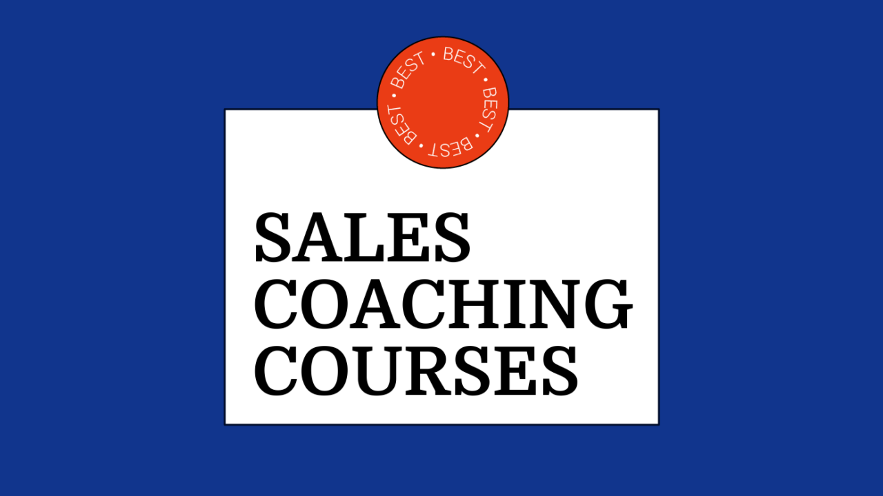 14 Courses to Level Up Your Sales Coaching Skills in 2026 - The CRO Club