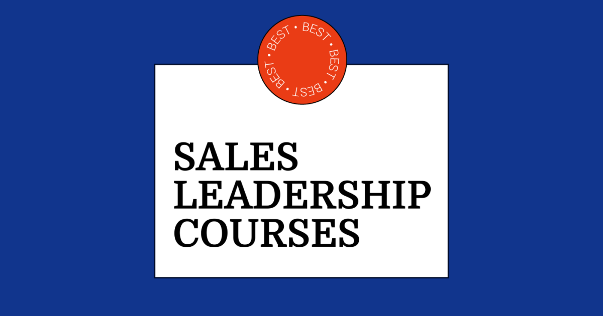 15 Best Sales Leadership Courses For Upskilling In 2026